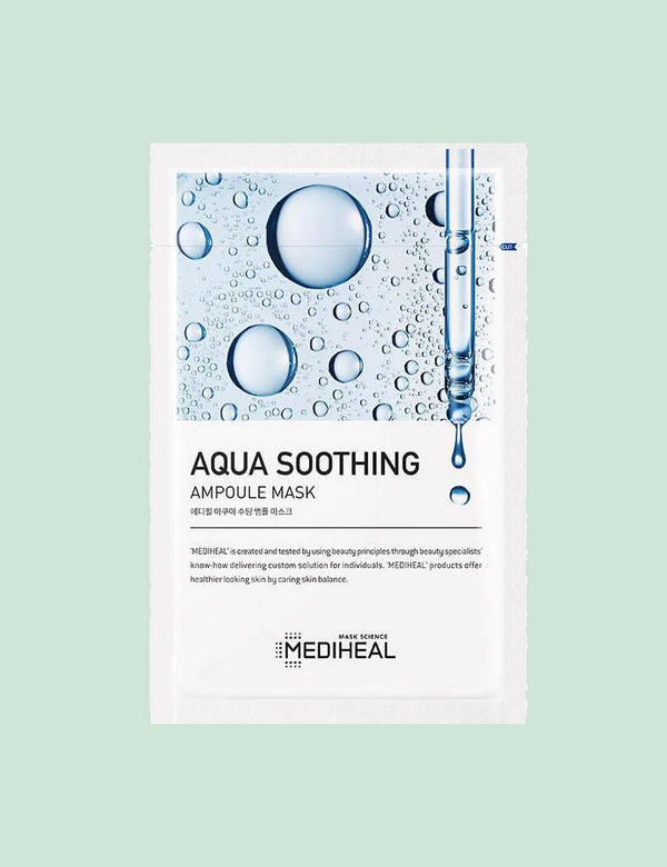 MEDIHEAL Aqua Soothing Ampoule Mask – Skin It Real