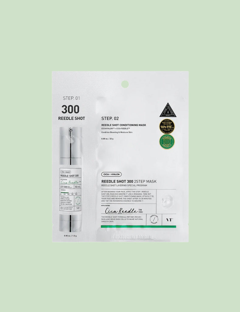 VT Reedle Shot 300 2Step Mask Sheet – Skin It Real